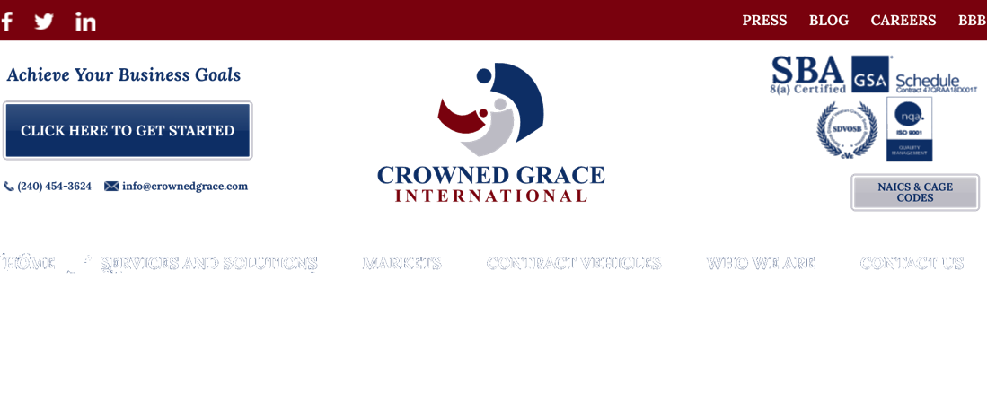 Crowned Grace, Inc Login - Crowned Grace, Inc